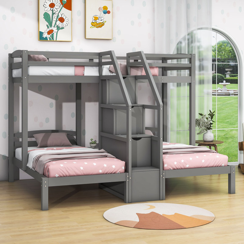 Full over double twin bunk bed store